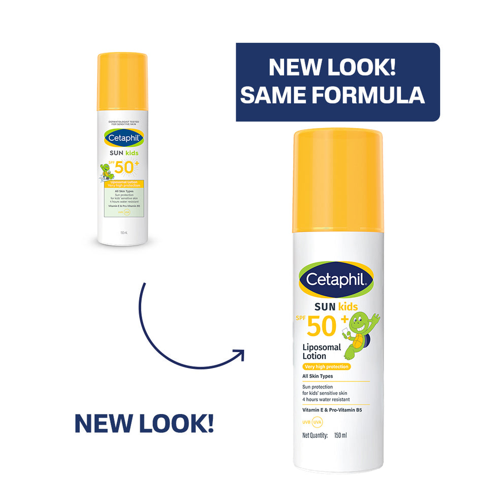 Cetaphil Sunscreen for Kids SPF 50+ | Dermat Tested – skinhealthandyou