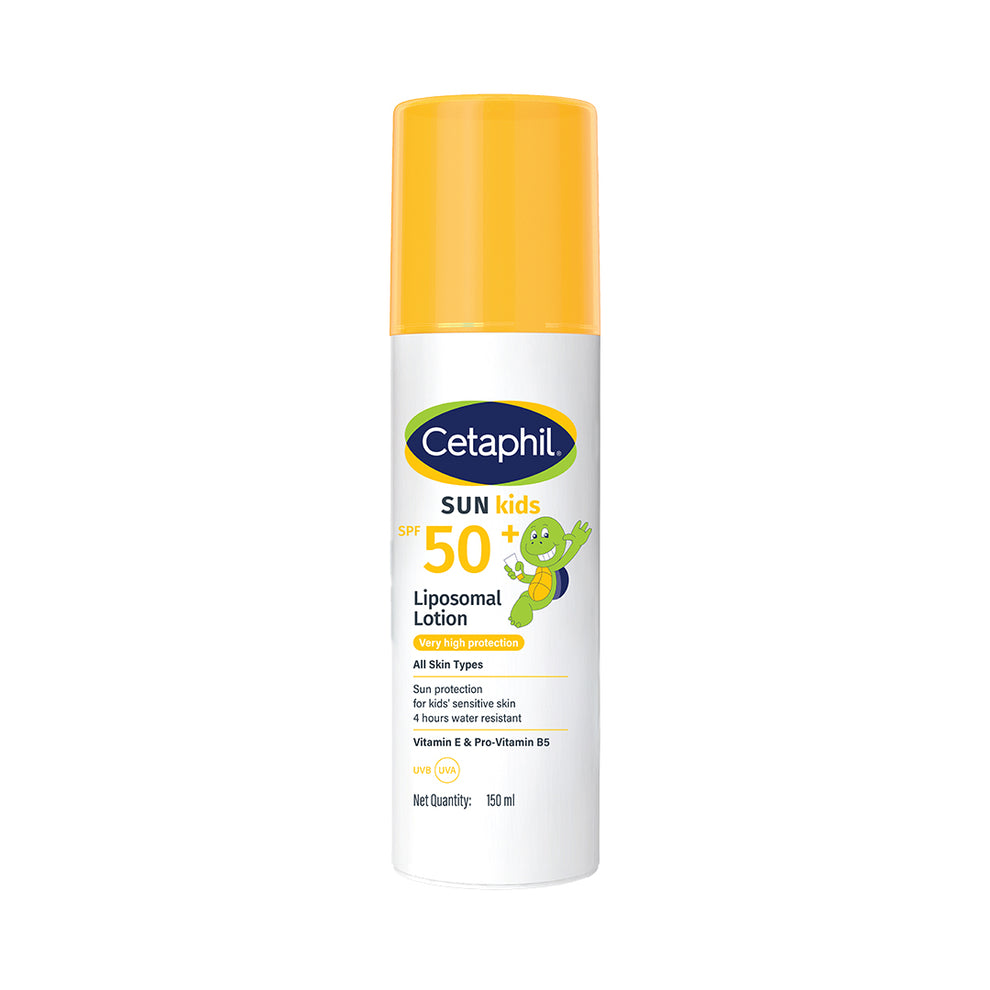 Cetaphil Sunscreen for Kids SPF 50+ | Dermat Tested – skinhealthandyou